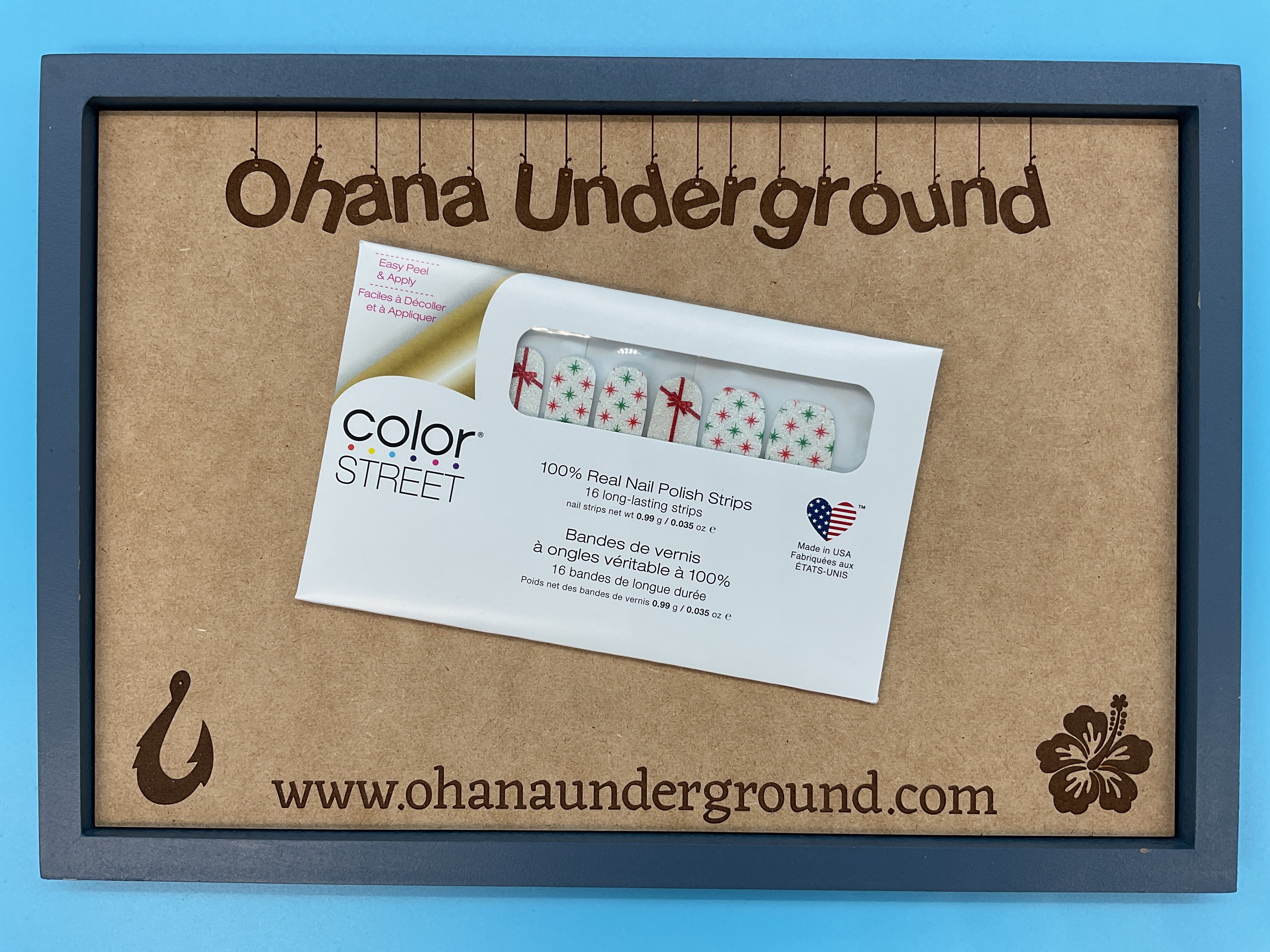 Color Street Gift Swap FDG439 White Glitter Holiday Nail Strips – Ohana ...